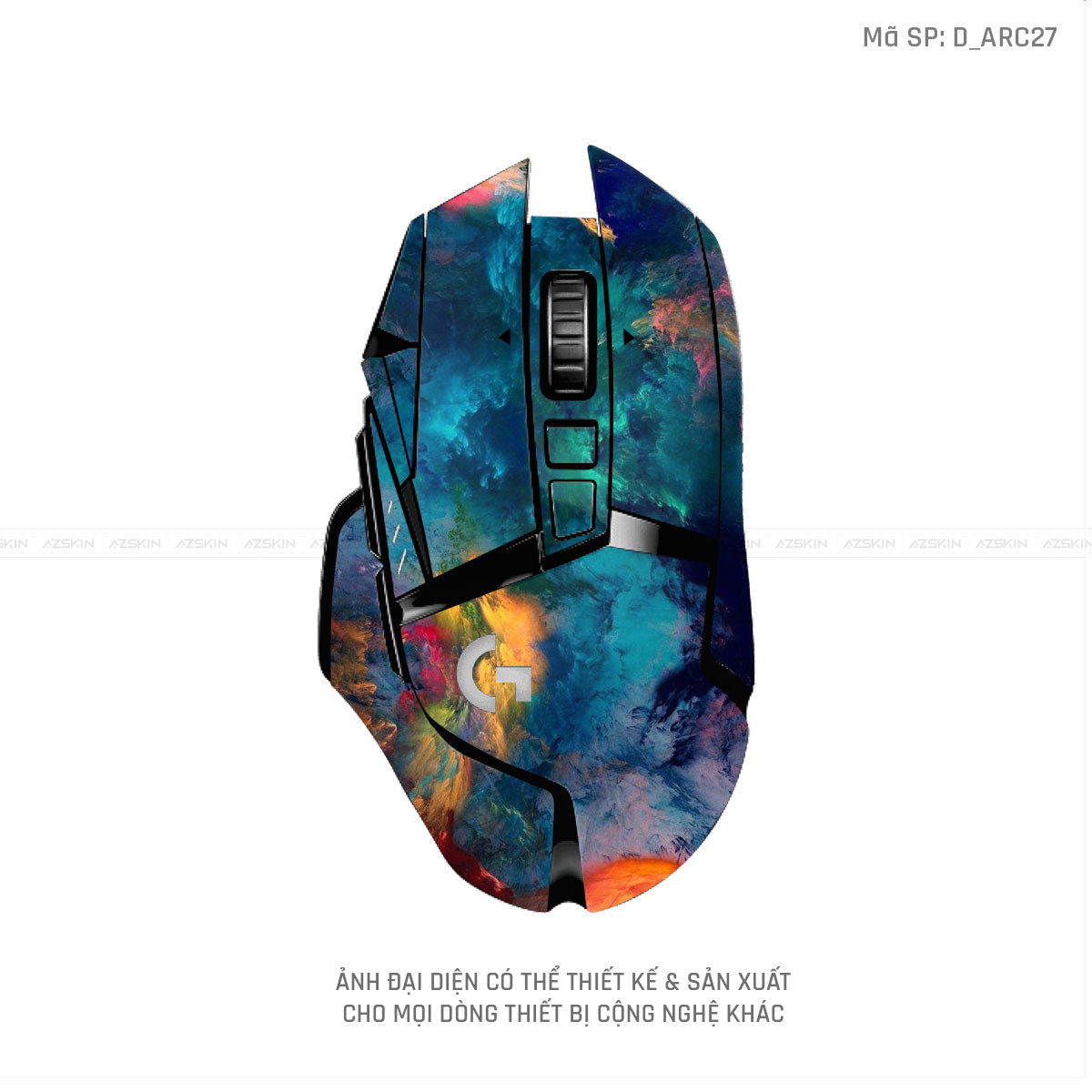 Skin Dán Chuột Logitech Hình Nghệ Thuật Arcrylic | D_ARC27 – AZSKIN.VN