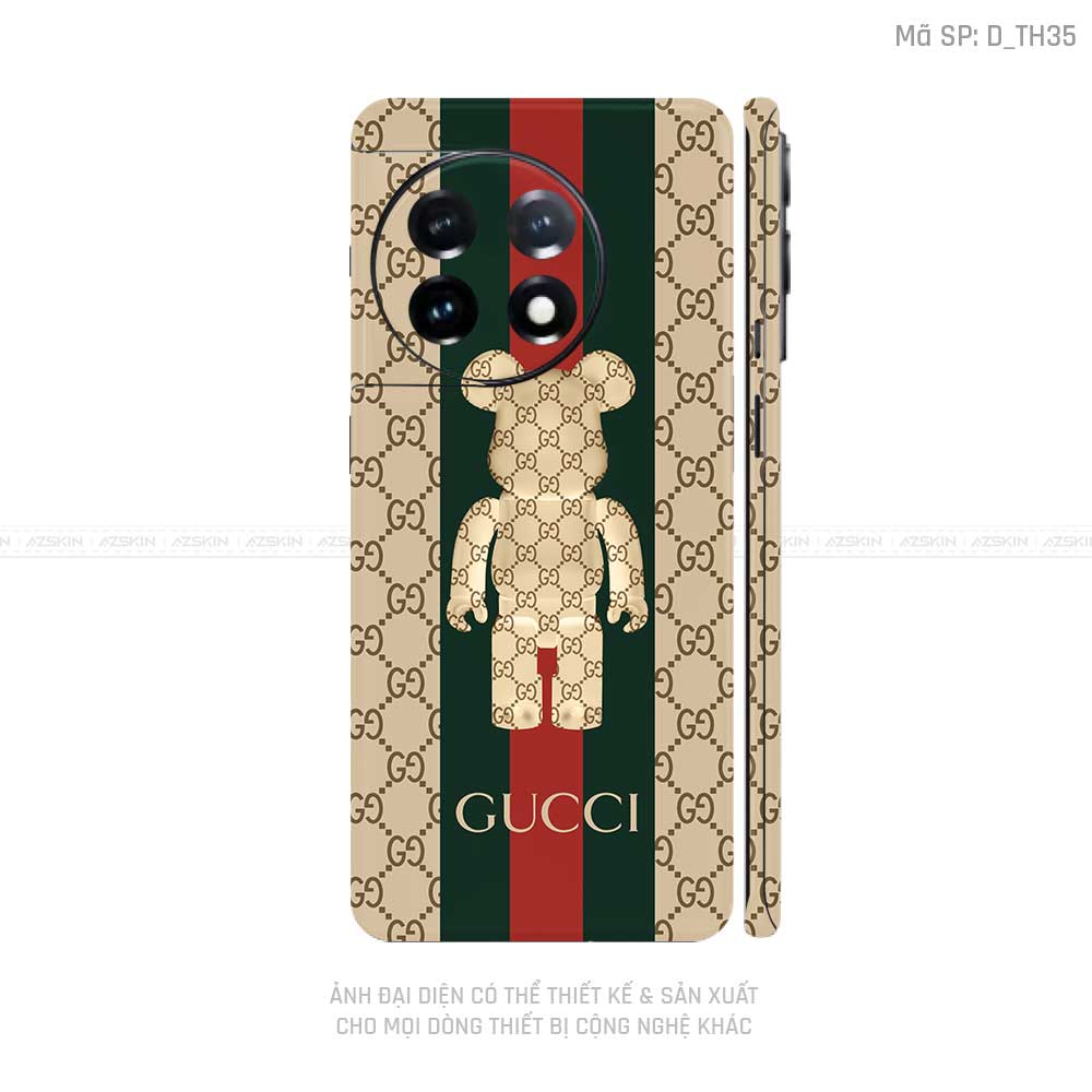 Dán Skin Oneplus Ace Series Hình Gucci | D_TH35 – AZSKIN.VN